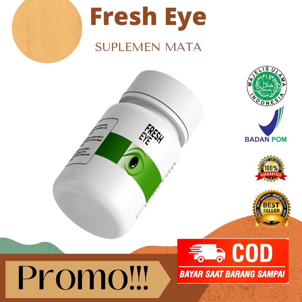 Jual FRESH EYE - Suplemen multivitamin mata / obat mata minus /mata ...