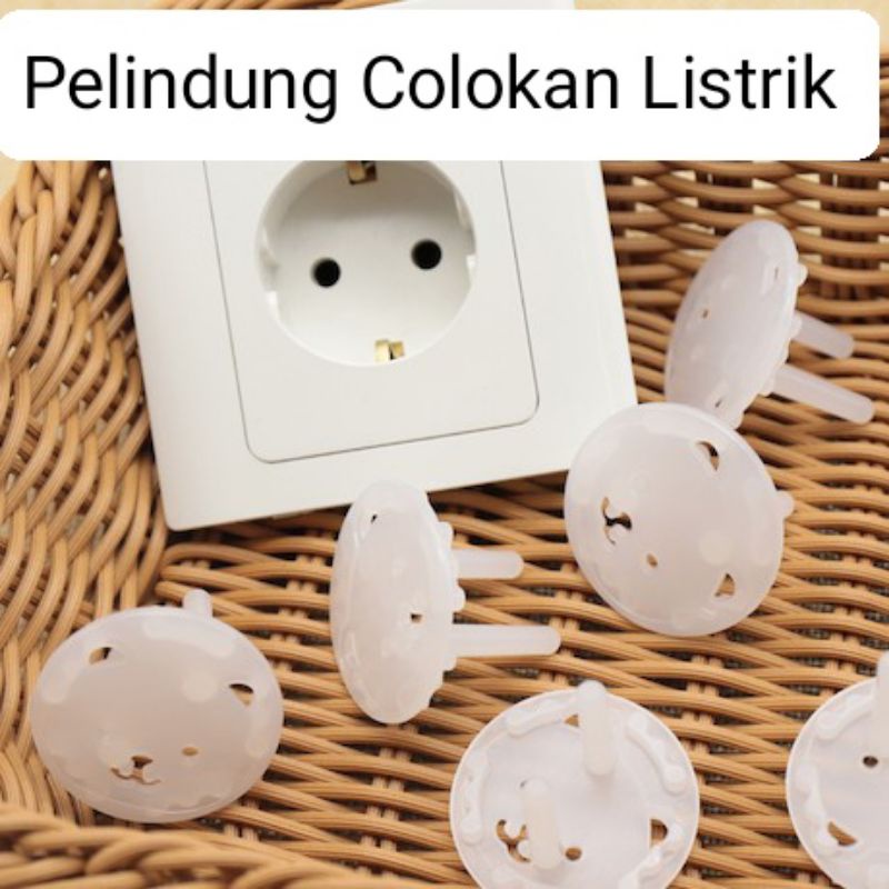 Jual Pelindung Colokan Listrik Pengaman Stop Kontak Bayi Plug Protector ...