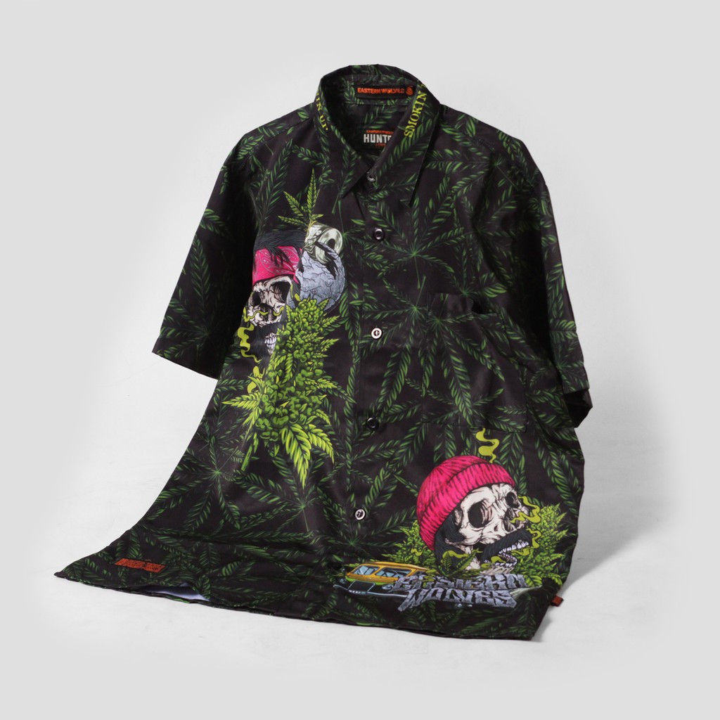 Jual Eastern Wolves - Up In Smoke Shirt | Shopee Indonesia