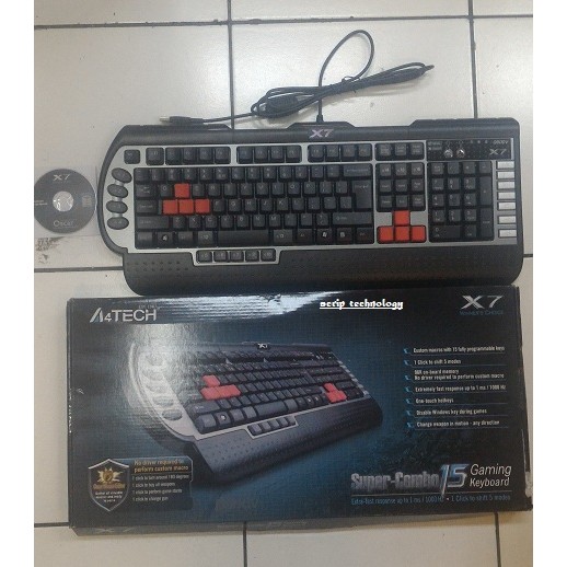 Jual Keyboard Gaming A4tech X7 G800v Macro | Shopee Indonesia