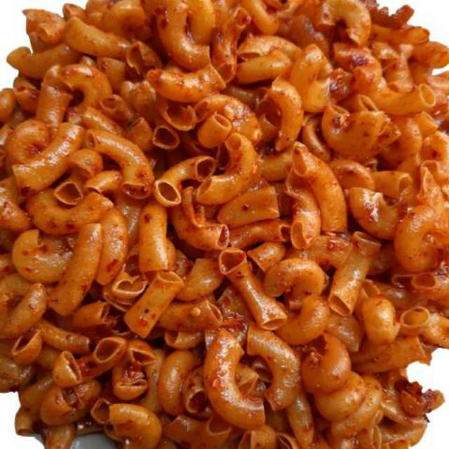 Jual MAKARONI KRIUK CIKRUH SI TILEUNG 500GRAM/MAKARONI CIKRUH PEDAS ...