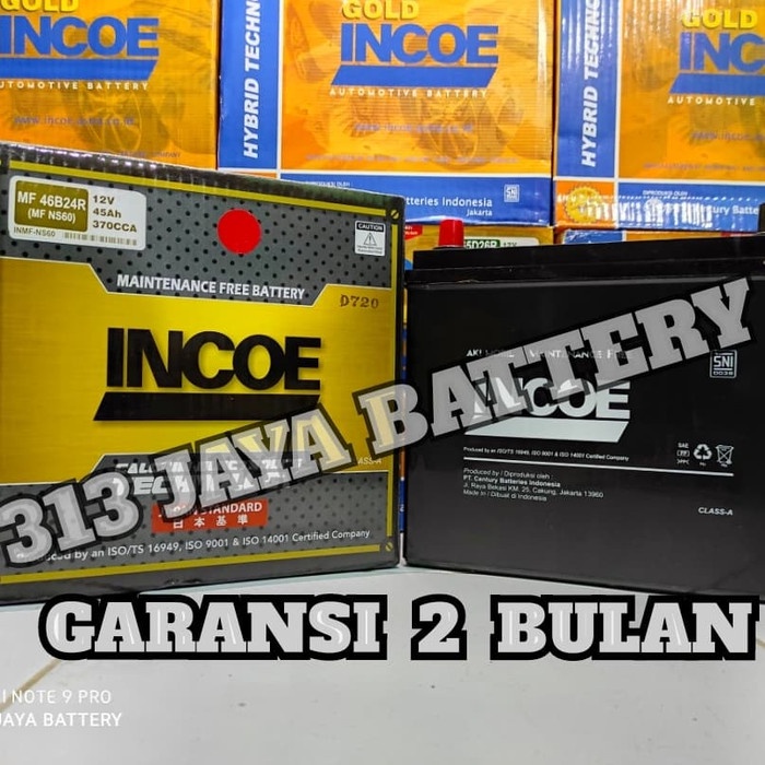 Jual Aki Kering Incoe Ns60 45Ah, Toyota Avanza,Xenia,Rush,Daihatsu Terios, | Shopee Indonesia