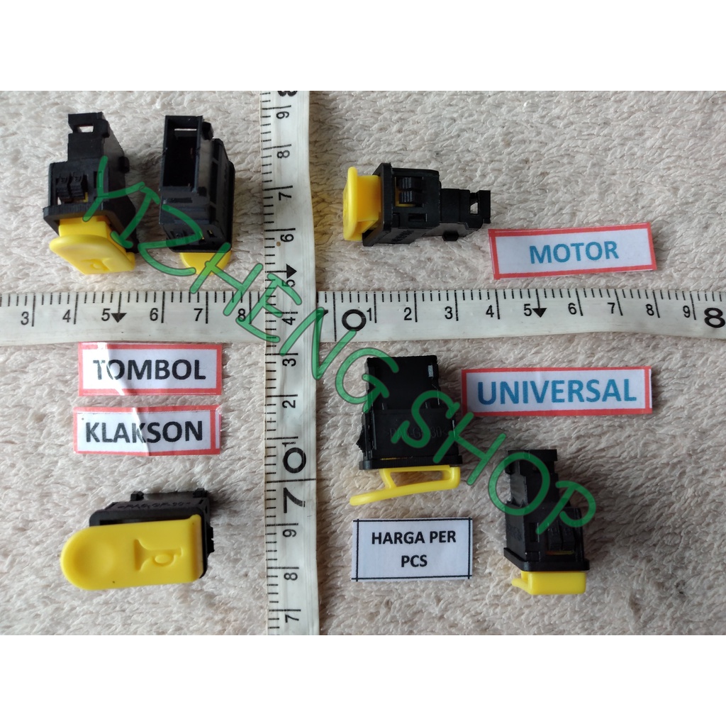 Jual TOMBOL KLAKSON MOTOR UNIVERSAL | Shopee Indonesia