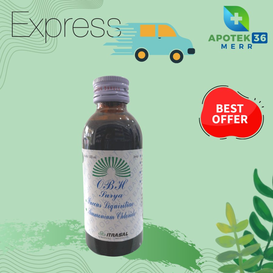 Jual OBH SURYA ITRASAL SYRUP 100 ML | Shopee Indonesia