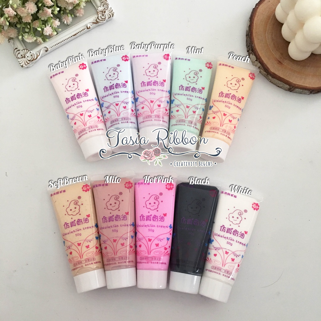 Jual Simulation Cream Decocase (Cream Deco/Simulation Cream) | Shopee ...