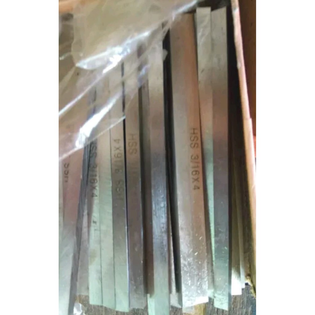 Jual Pahat Bubut HSS Square Tool Bit Good Quality Steel Size 3/16 x 4 ...