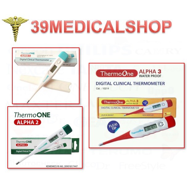 Jual TERMOMETER DIGITAL ONE MED - THERMOMETER DIGITAL ONEMED | Shopee ...