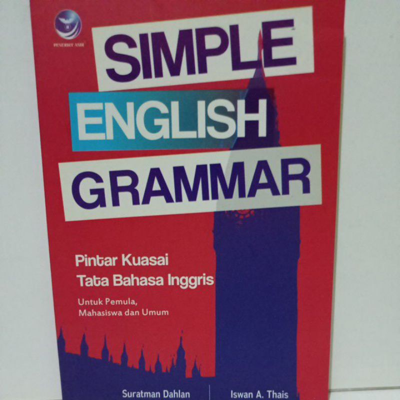 Jual Buku Simple English Grammar Pintar Kuasai Tata Bahasa Inggris ...