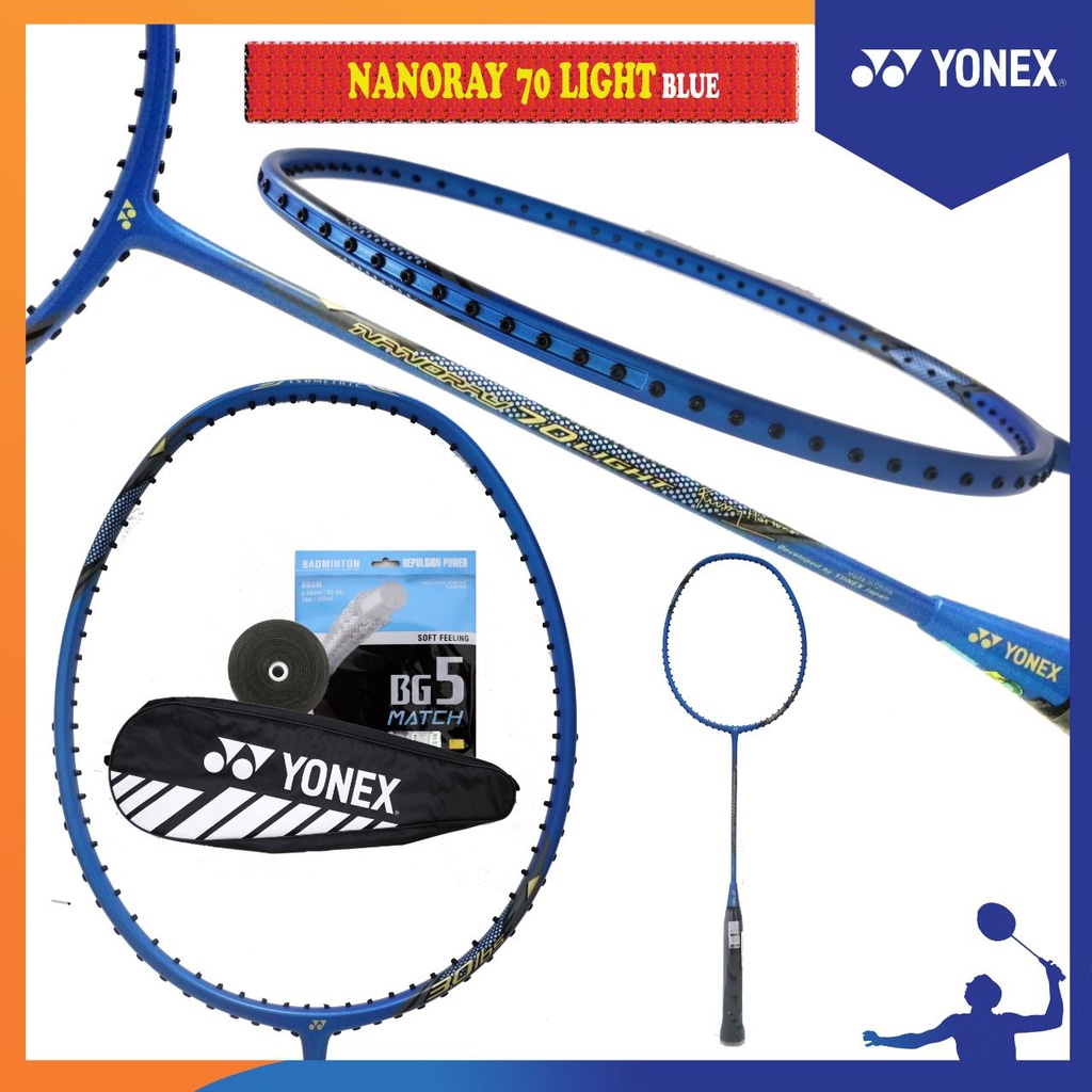 Jual Raket Yonex Nanoray 70 Light Rudy Hartono Original | Shopee Indonesia