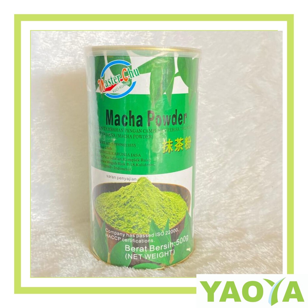 Jual MASTER CHU MACHA POWDER 500G | Shopee Indonesia