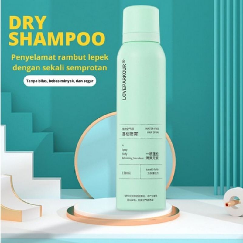 Jual Dry Shampoo Viral Anti Lepek Tanpa di Bilas / Shampo Spray ...
