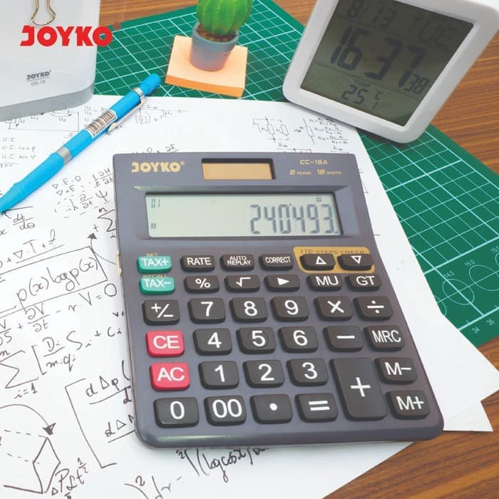 Jual KALKULATOR 12 DIGIT JOYKO [CC-15A] CHECK CORRECT / CALCULATOR ...