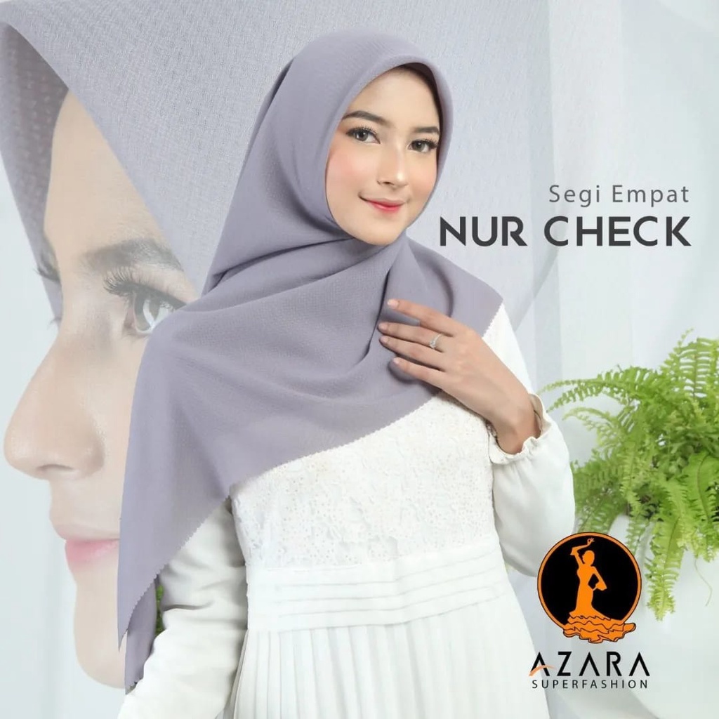 Jual Segi 4 Zaryta / Hijab Segi Empat Emboss Lasercut / Segi 4 NUR ...