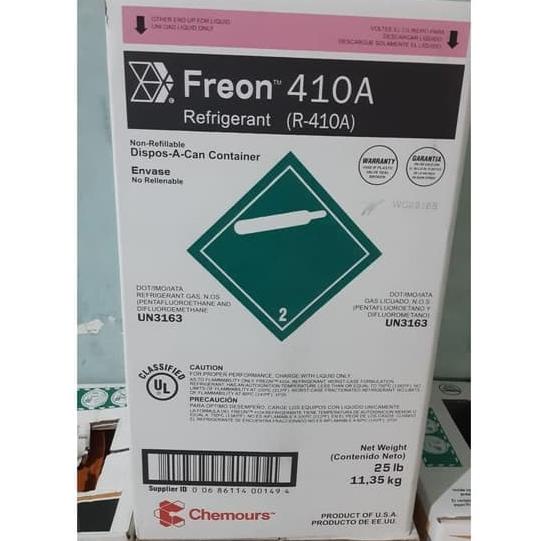 Jual Freon Dupont Chemours R410A Made In Usa - R410 | Shopee Indonesia