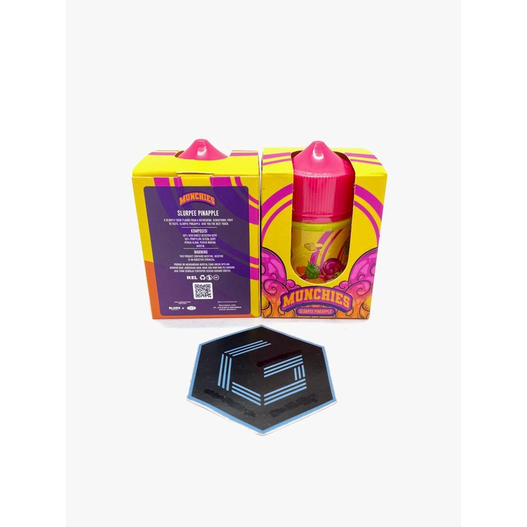 Jual Munchies V5 Slurpee Pineapple 60ML by Arief Muhammad x JVS Liquid ...