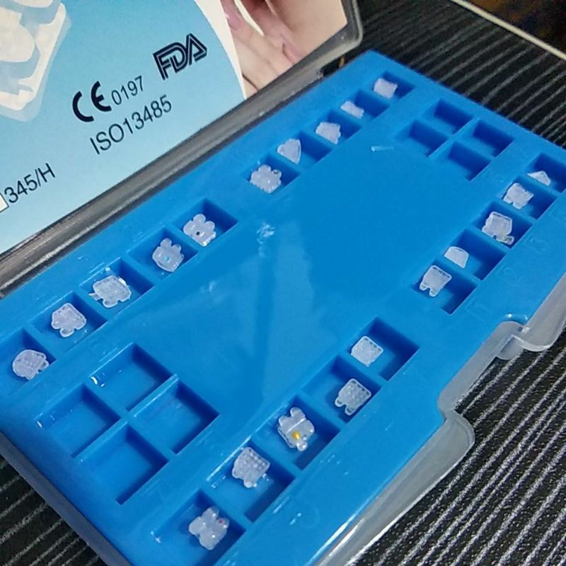 Jual Behel gigi Ceramic Orthodontic / Bracket Mini Ceramic ORMAER Slot ...