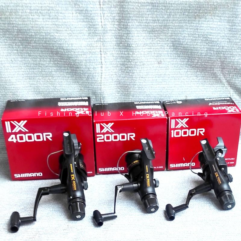 Jual Reel Shimano IX 1000R, IX 2000 R, IX 4000 R Limited Edition Full ...