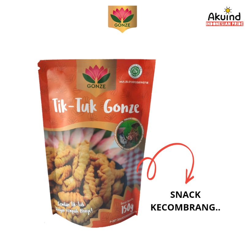 Jual Gonze - tiktuk makanan ringan/snack/cemilan/jajanan jadul rempah ...