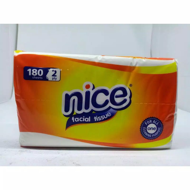 Jual TISSU NICE 180 SHEET 2PLY (1KARTON ISI 60PCS) | Shopee Indonesia