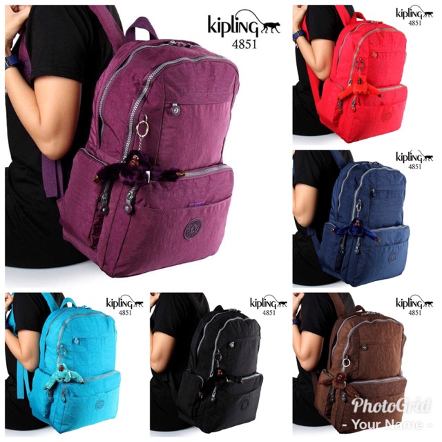 Jual Ransel kipling 4851 tas cewek punggung tas laptop tas kuali tas ...