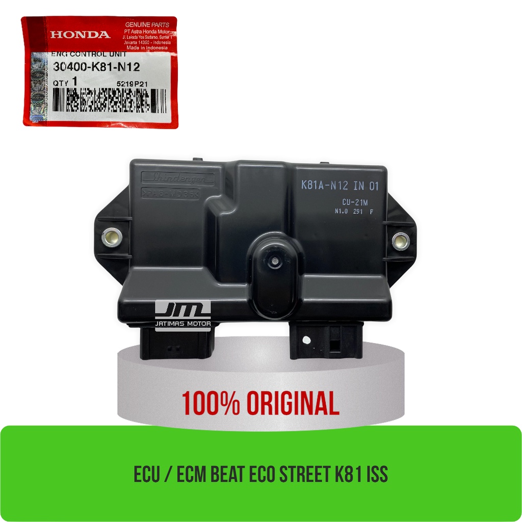Jual ECU ECM CDI Beat esp eco street 2016-2019 ISS idling stop 30400 ...