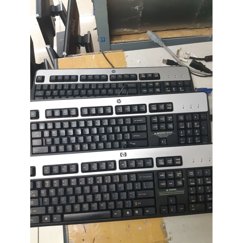 Jual Keyboard HP IMPORT/ PC build up asli original HP like new Murah ...