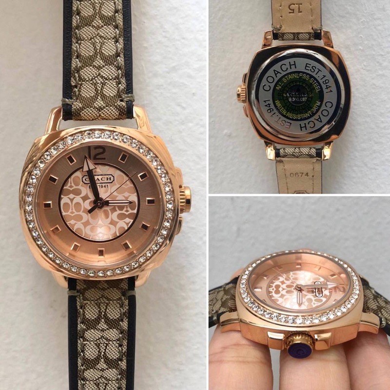 Jual JAM COACH ORIGINAL 100% 35mm | Shopee Indonesia