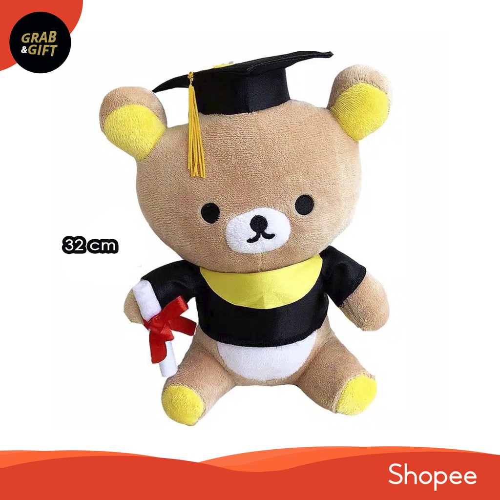 Jual Boneka Wisuda Rilakuma Graduation Rilakkuma | Shopee Indonesia
