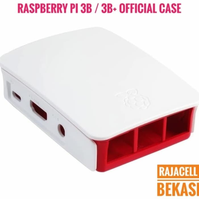 Jual Raspberry Pi 3 Official Case ABS Enclosure Box Shell Kesing Logo Raspi - Hitam | Shopee ...