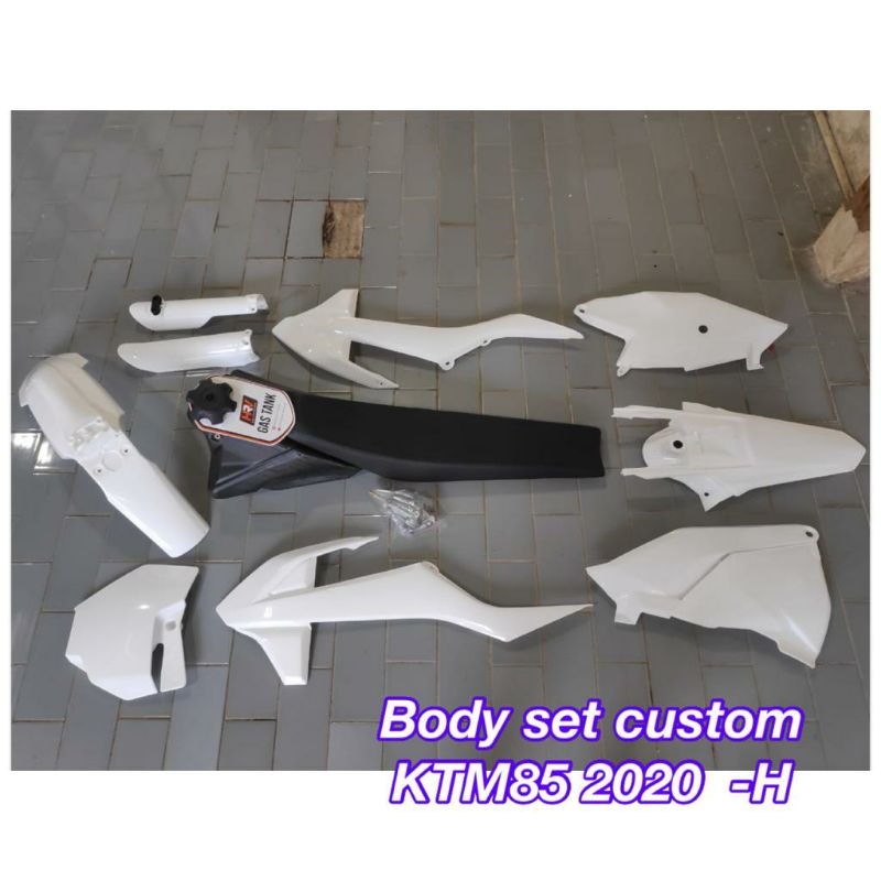 Jual BODY SET CUSTOM KTM 85 2020 FULLSET ASSY LENGKAP JOK TANGKI TRAIL ...