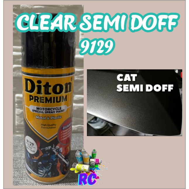 Jual Cat Pilox Diton Premium 9129 Clear Semi Doff 400cc vernis pernis ...