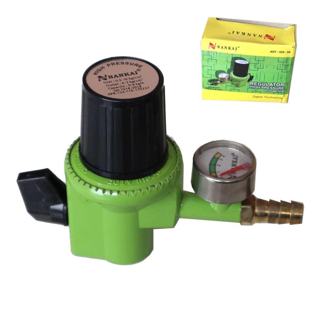 Jual Nankai Regulator GAS HP + METER ORIGINAL | Shopee Indonesia