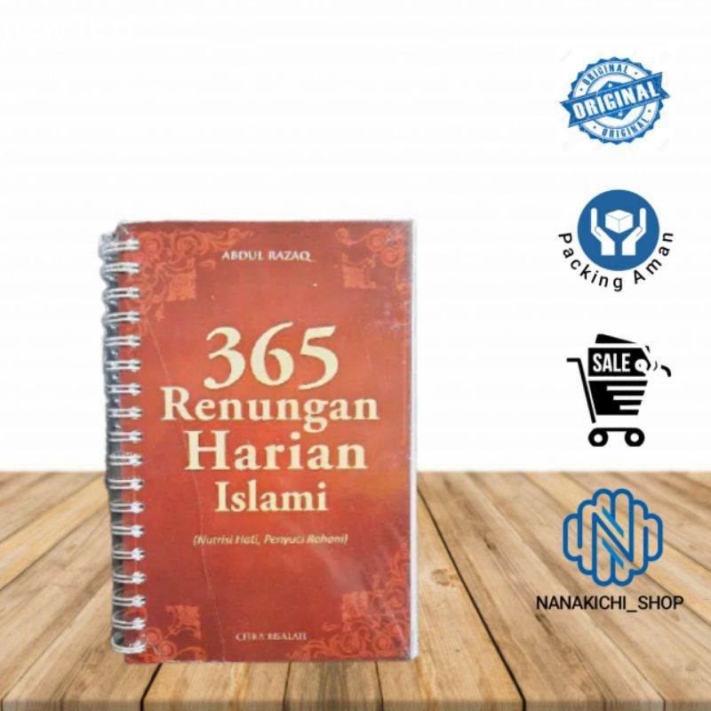 Jual BUKU AGAMA ISLAM/ 365 RENUNGAN HARIAN ISLAMI (NUTRISI HATI, PENYUCI ROHANI) | Shopee Indonesia