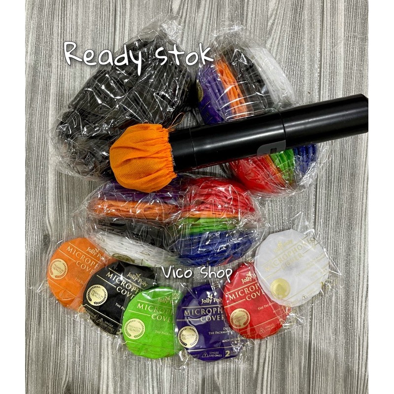 Jual TERMURAH COVER MIC 50PCS SARUNG MIC PELINDUNG MIC KARAOKE KANTONG ...
