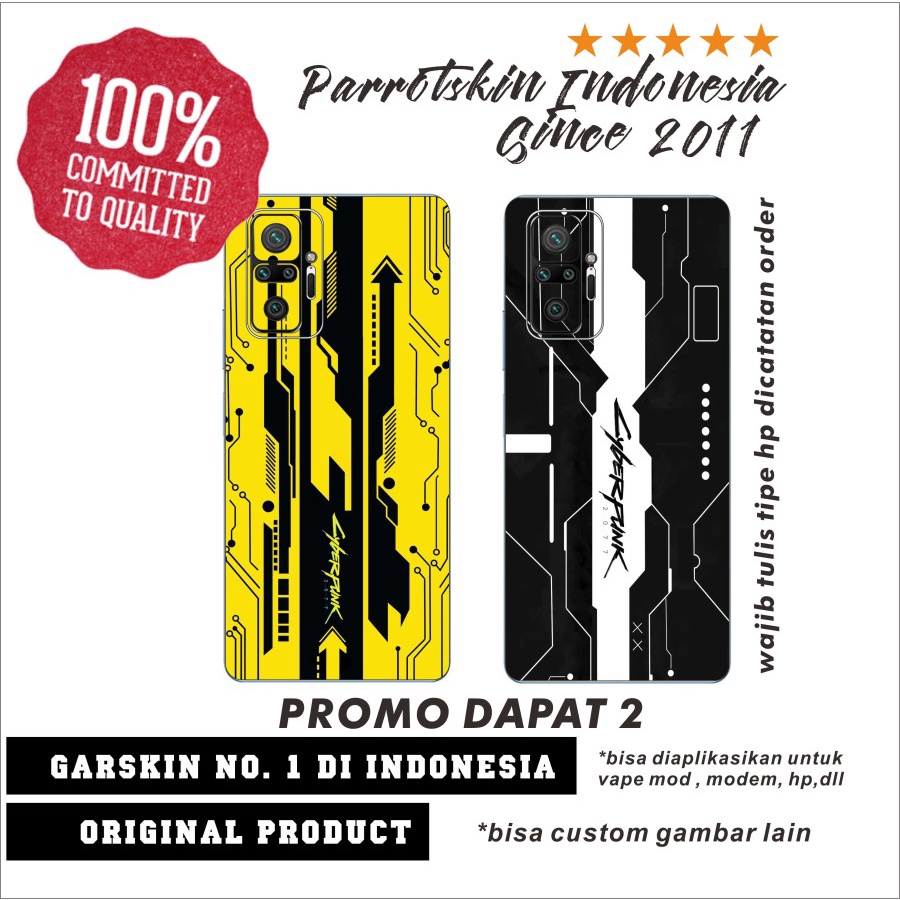 Jual PROMO ISI 2 Garskin Pocophone Poco X3 NFC X3 Pro X3 GT Cyberpunk ...