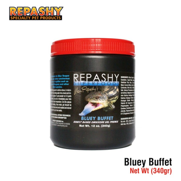 Jual Repashy Bluey Buffet 340gr Blue Tongue Jayapura / Panana Ori USA ...