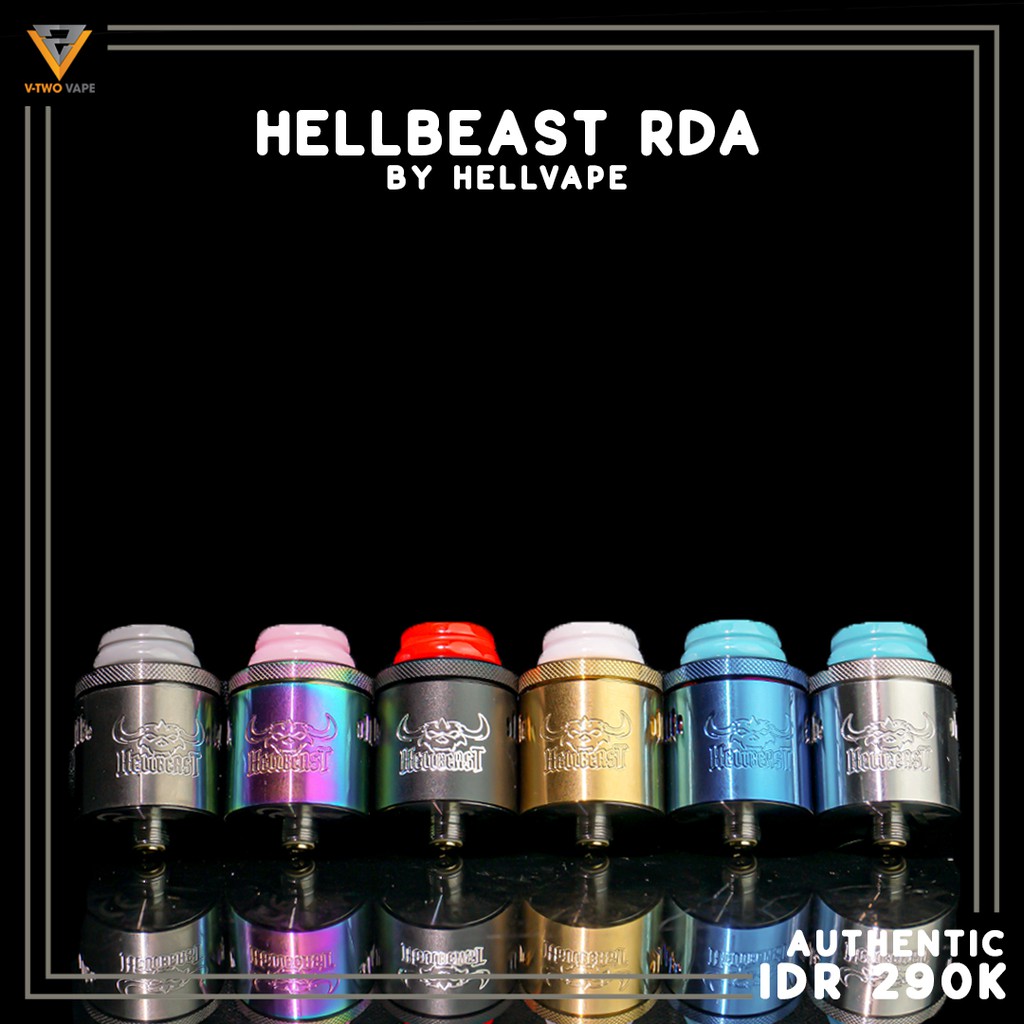Jual Hellbeast RDA 24MM by Hellvape 100% Authentic - Hell Beast RDA ...