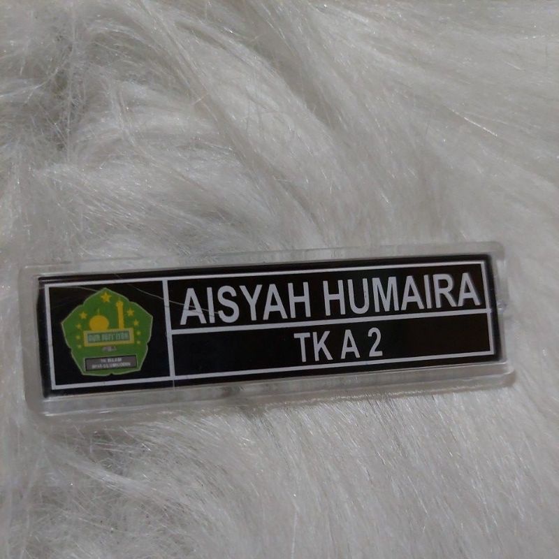 Jual NAME TAG PAPAN NAMA DADA PNS GURU SISWA TNI AKRILIK COSTUM ...