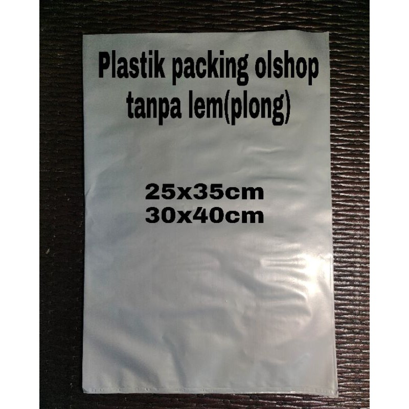 Jual Plastik Packing Plong Bahan PE Silver Harga Perkg Kualitas ...