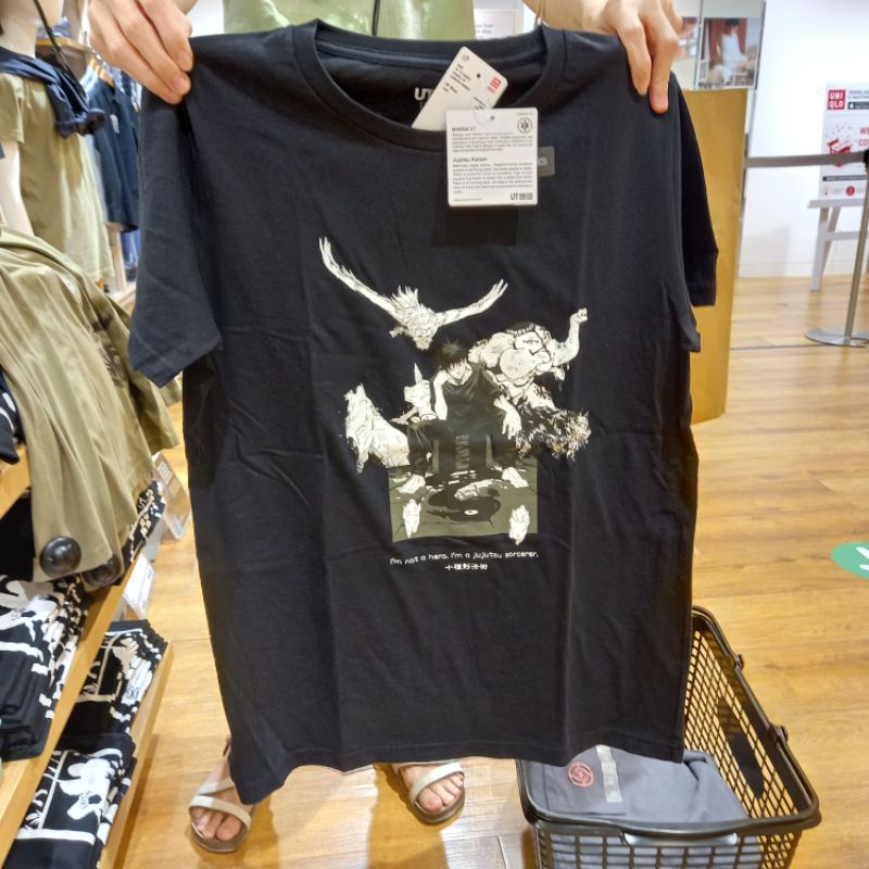 Jual UNIQLO ORIGINAL DIJAMIN READY KAOS JUJUTSU KAISEN JJK MANGA DEMON ...