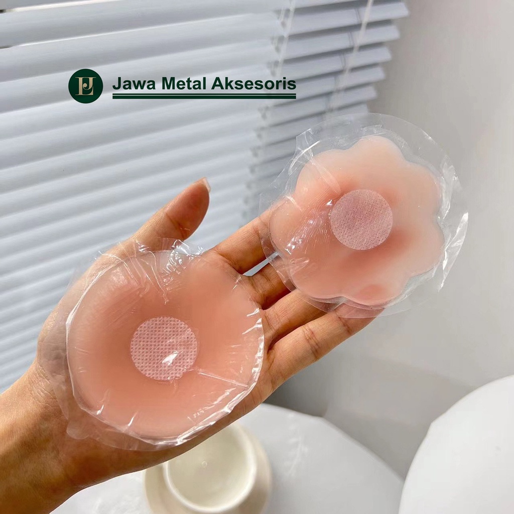 Jual Jawa Pasties Silicone Pads Bra Silikon Penutup Nipel BH Bra Tanpa Tali KG-413/KG-412 ...
