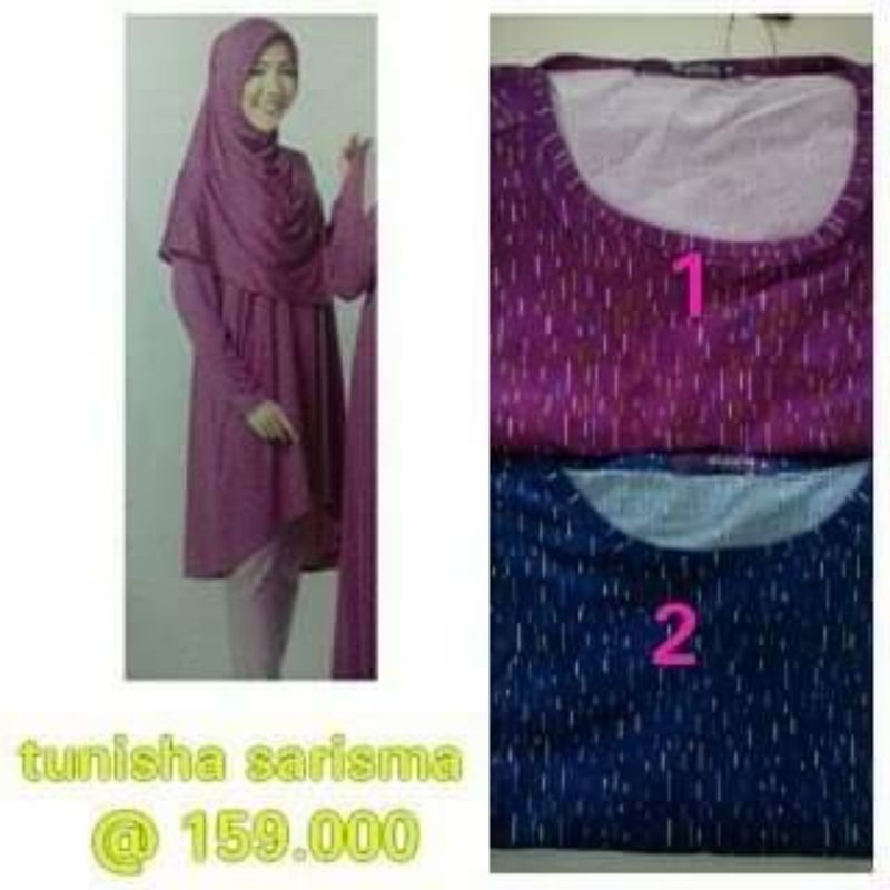 Jual TUNISHA SARISMA by ELZATTA HIJAB | Shopee Indonesia