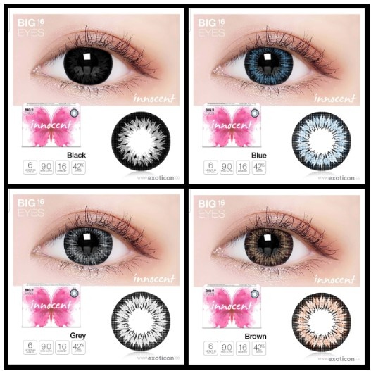 Jual [ MINUS ] SOFTLENS INNOCENT COLOR 16MM | Shopee Indonesia