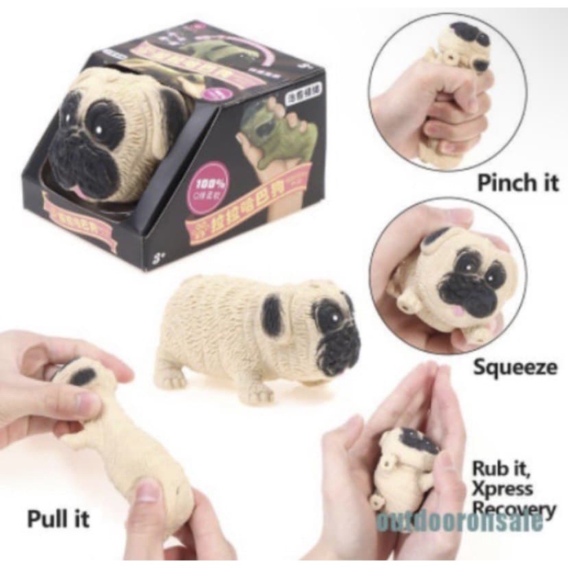 Jual Bulldog Squishy Anjing Lala Vent Fidget Toys Mainan Anak Tiktok ...