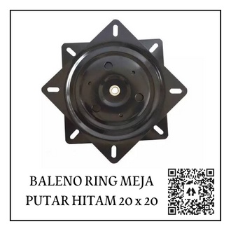 Jual BALENO RING MEJA PUTAR HITAM 20 X 20 | Shopee Indonesia