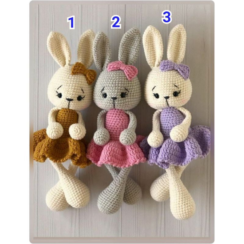 Jual Boneka rajut Amigurumi( 25 cm ) | Shopee Indonesia