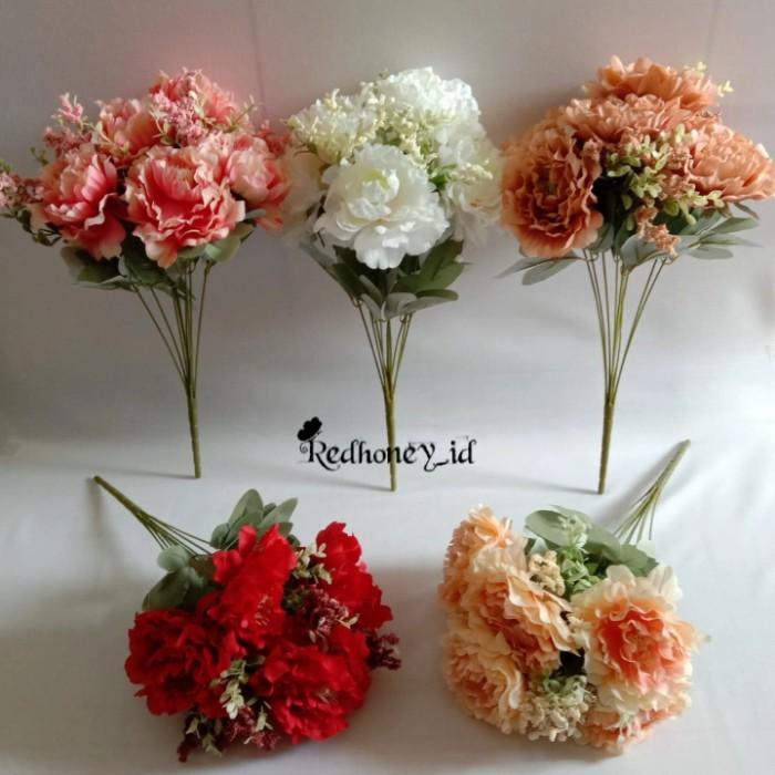 Jual Bunga Peony Artificial Dekorasi Besar | Shopee Indonesia