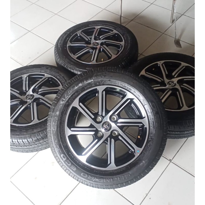 Jual velg Original mobil Toyota New Calya Ring 14 pcd 4x100 lebar 5 ET ...