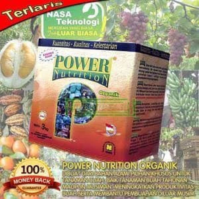 Jual Power Nutrition Kemasan 3 Kg NASA Memicu Tumbuhnya Buah Organik ...
