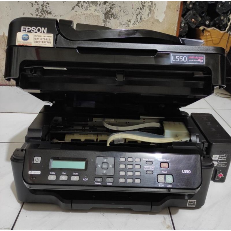 Jual PRINTER EPSON L550 series scan copy ADF Unit Printer L550 | Shopee ...